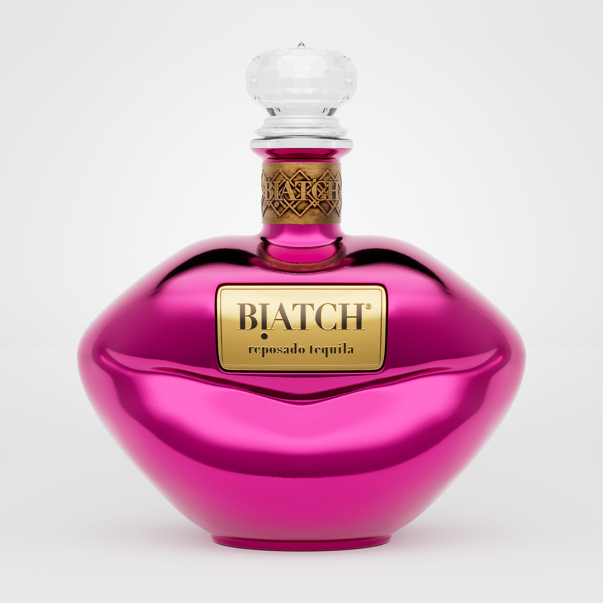 Luxury Reposado Tequila | Designer Crown Bottle Collection – Biatch Tequila
